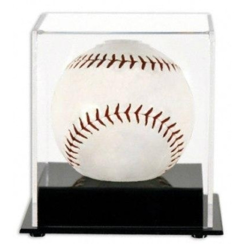 Baseball Acrylic Display Case with Base
